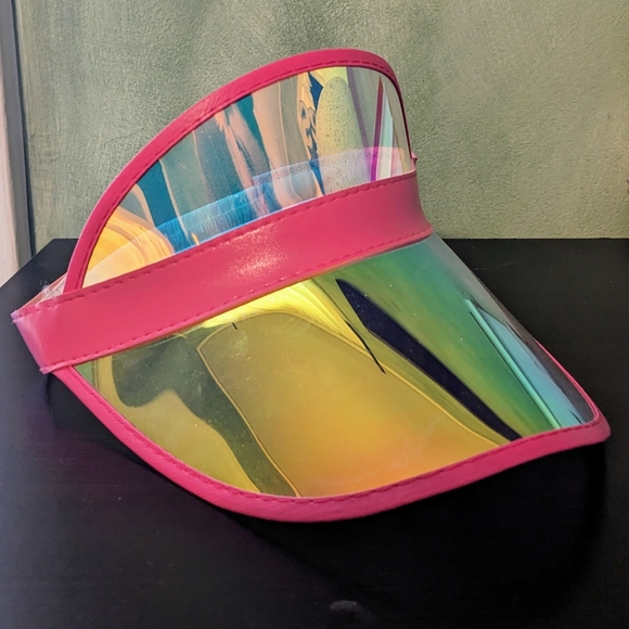 Barbie | Accessories | Barbie Official Visor Pink Metallic | Poshmark